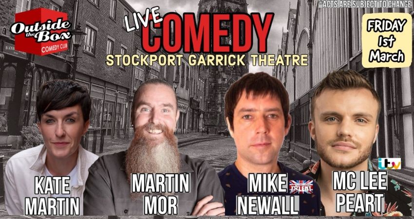 Outside the Box Comedy Club | Stockport Garrick Theatre