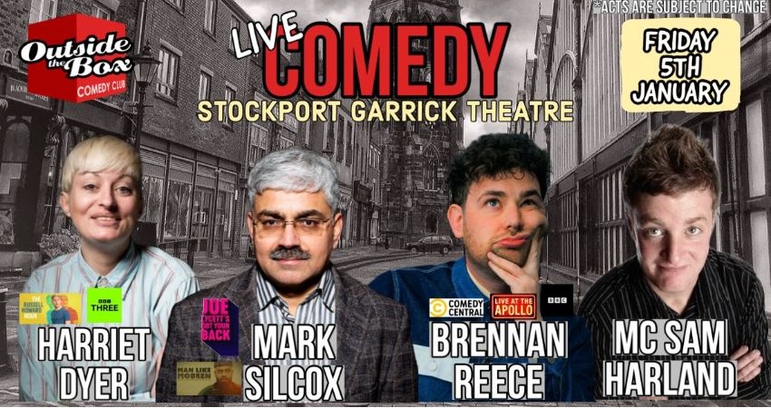 Outside the Box Comedy Club | Stockport Garrick Theatre